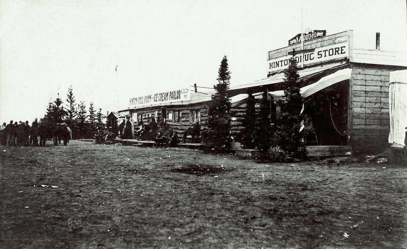 Historical photos photographs of Hinton Alberta
