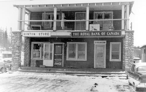 Historical photos photographs of Hinton Alberta