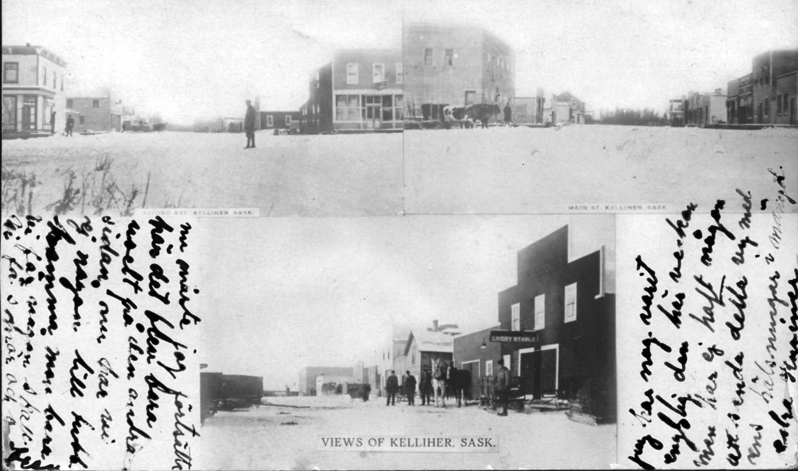 Historical photos photographs of Kelliher Saskatchewan
