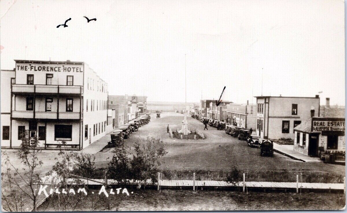 Historical photos photographs of Killam Alberta