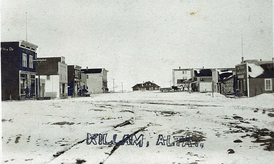 Historical photos photographs of Killam Alberta