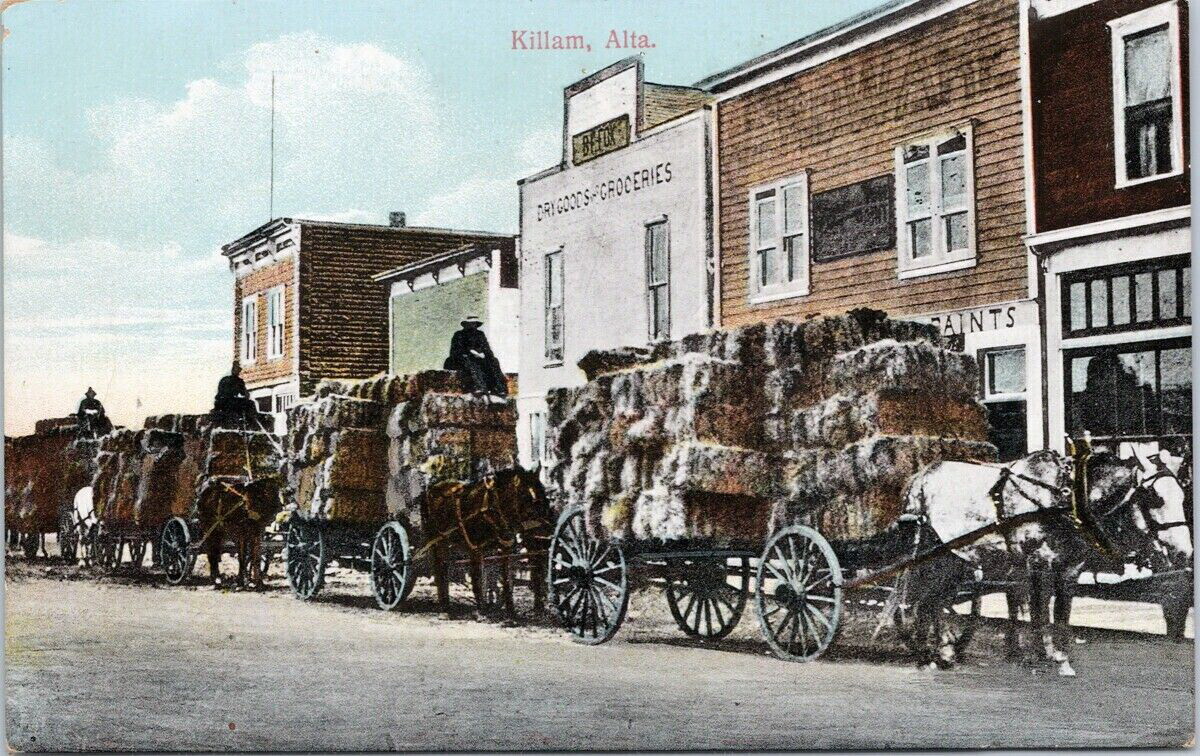 Historical photos photographs of Killam Alberta