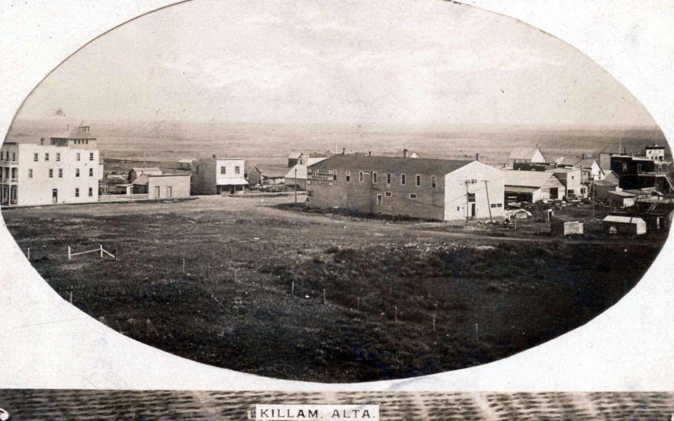 Historical photos photographs of Killam Alberta
