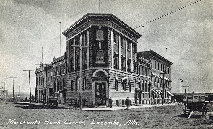 Historical photos photographs of Lacombe Alberta