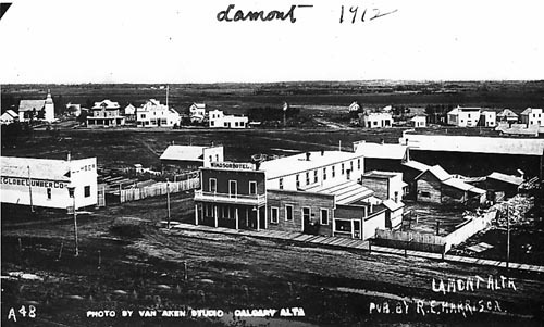 Historical photos photographs of Lamont Alberta