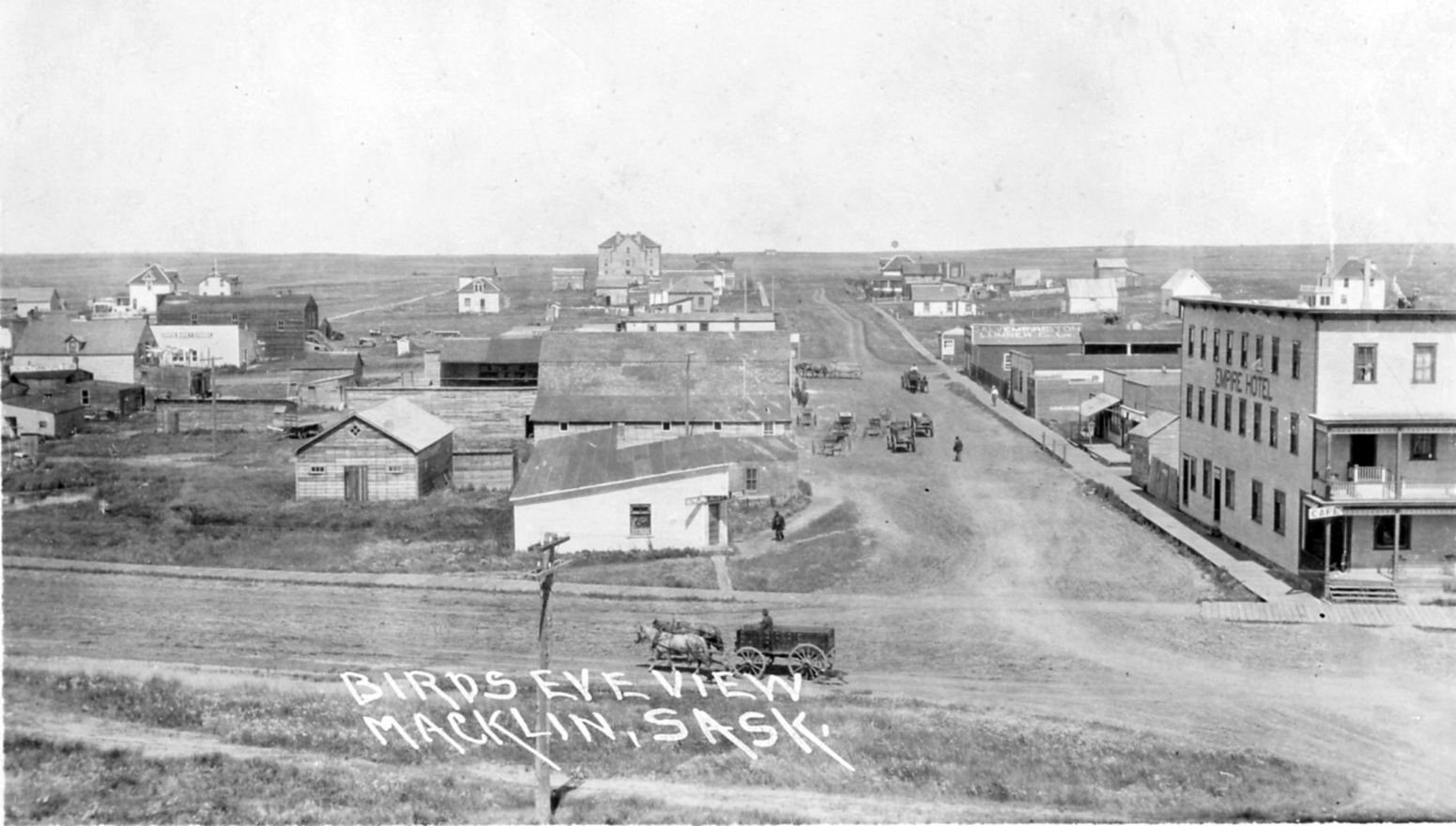Historical photos photographs of Macklin Saskatchewan