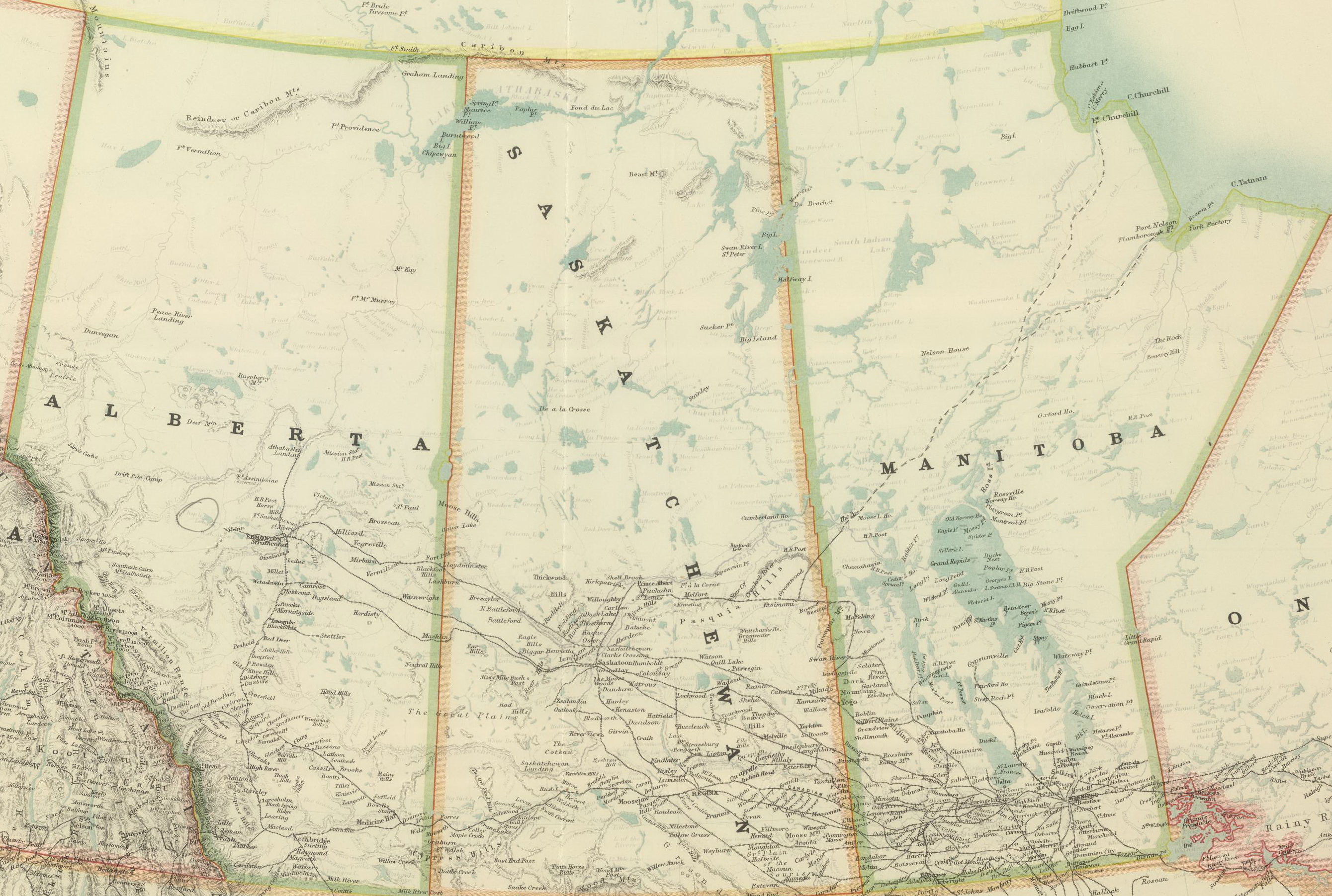 Saskatchewan Towns