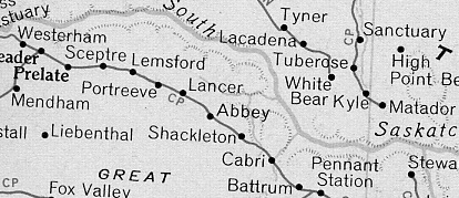 Historical photos photographs of Abbey Saskatchewan