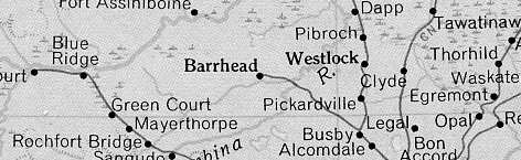 Historical photos photographs of Barrhead Alberta