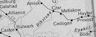 Historical photos photographs of Cadogan Alberta