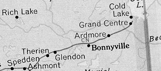 Historical photos photographs of Cold Lake Alberta