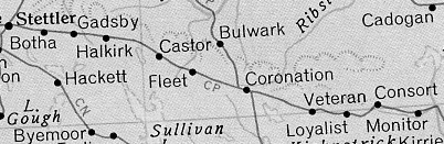 Historical photos photographs of Coronation Alberta