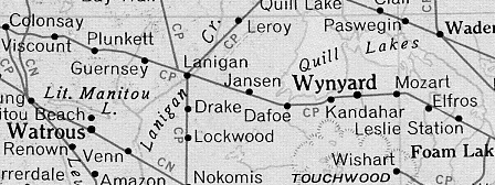 Historical photos photographs of Dafoe Saskatchewan