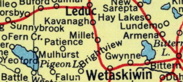 Historical photos photographs of Millet Alberta