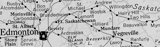 Historical photos photographs of Mundare Alberta