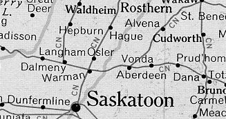 Historical photos photographs of Osler Saskatchewan