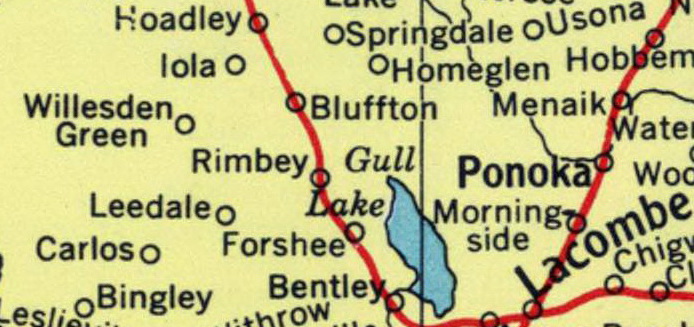 Historical photos photographs of Rimbey Alberta