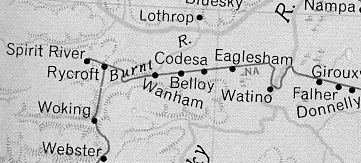 Historical photos photographs of Rycroft Alberta