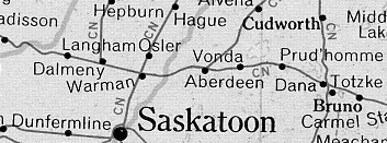 Historical photos photographs of Vonda Saskatchewan