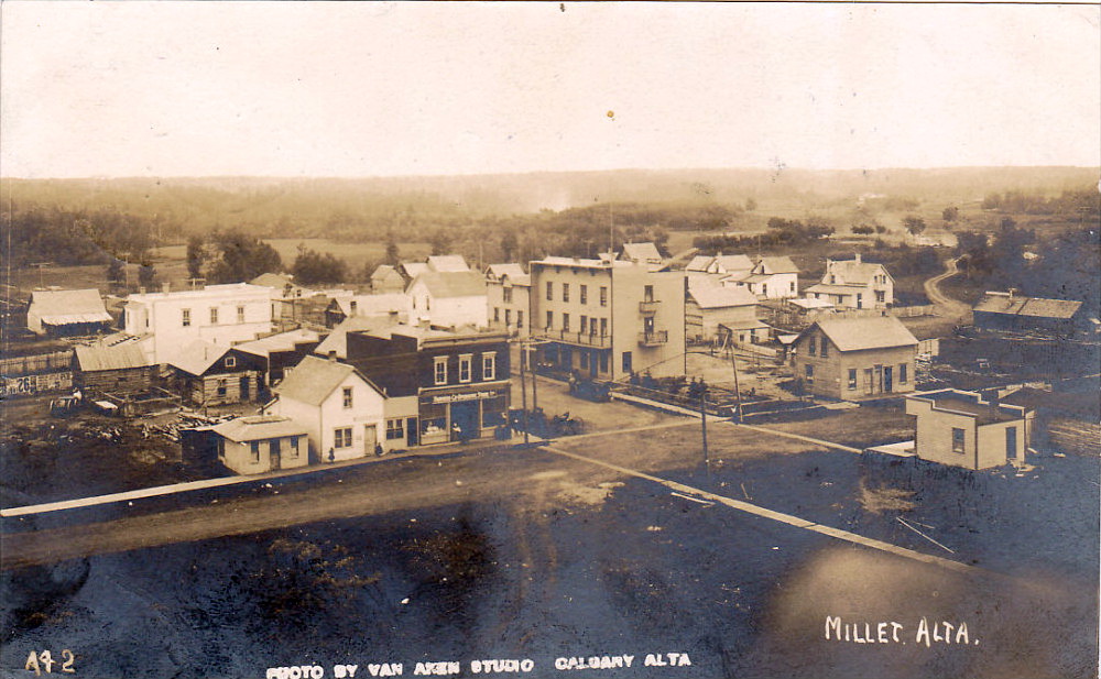 Historical photos photographs of Millet Alberta