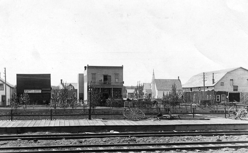 Historical photos photographs of Millet Alberta