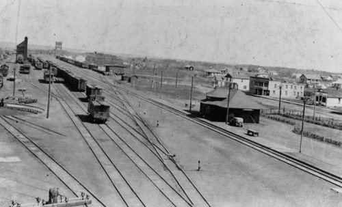 Historical photos photographs of Mirror Alberta