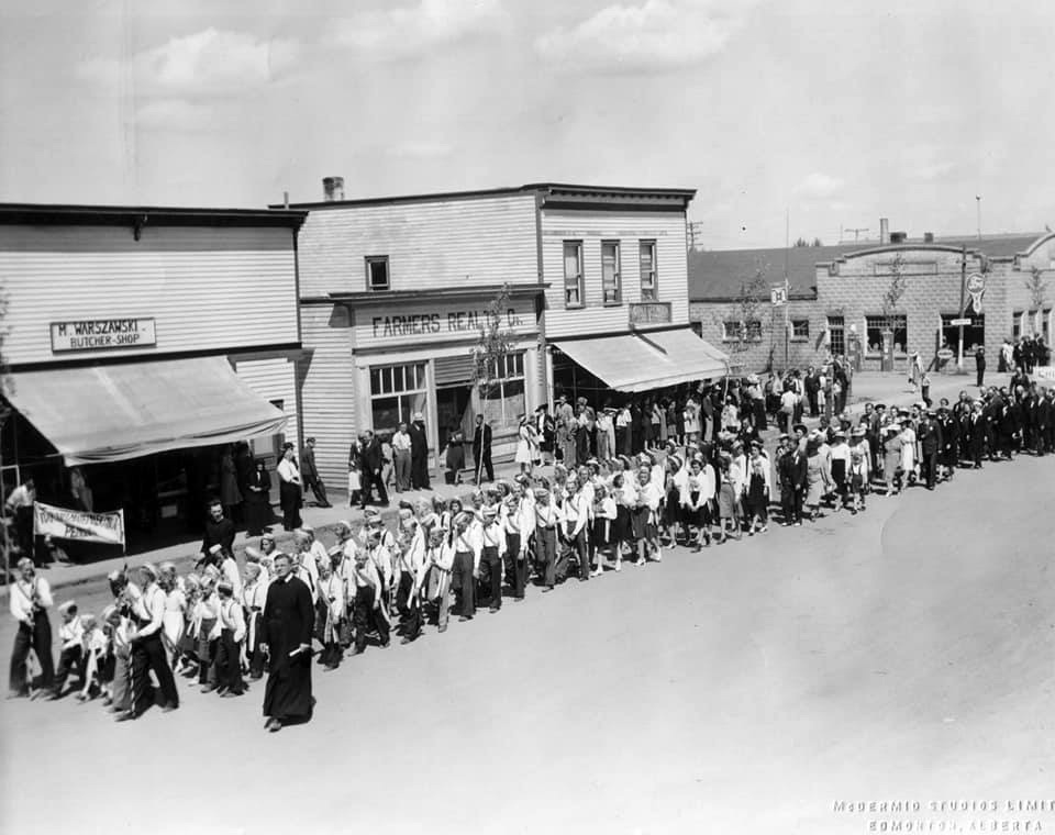 Historical photos photographs of Mundare Alberta