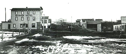 Historical photos photographs of Myrnam Alberta