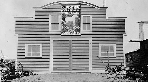 Historical photos photographs of Myrnam Alberta