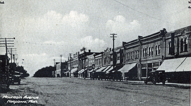 Historical photos photographs of Neepawa Manitoba