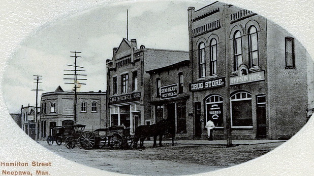 Historical photos photographs of Neepawa Manitoba