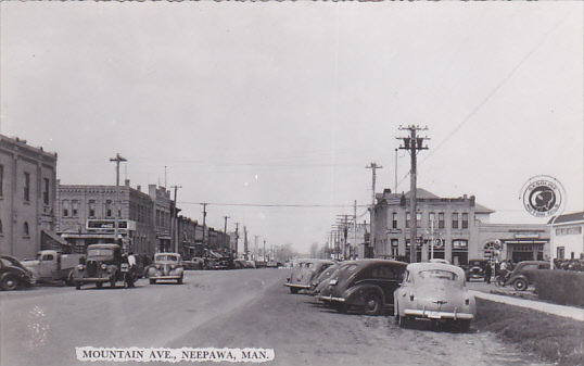 Historical photos photographs of Neepawa Manitoba