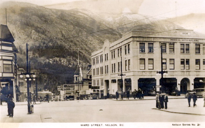 Historical photos photographs of Nelson British Columbia