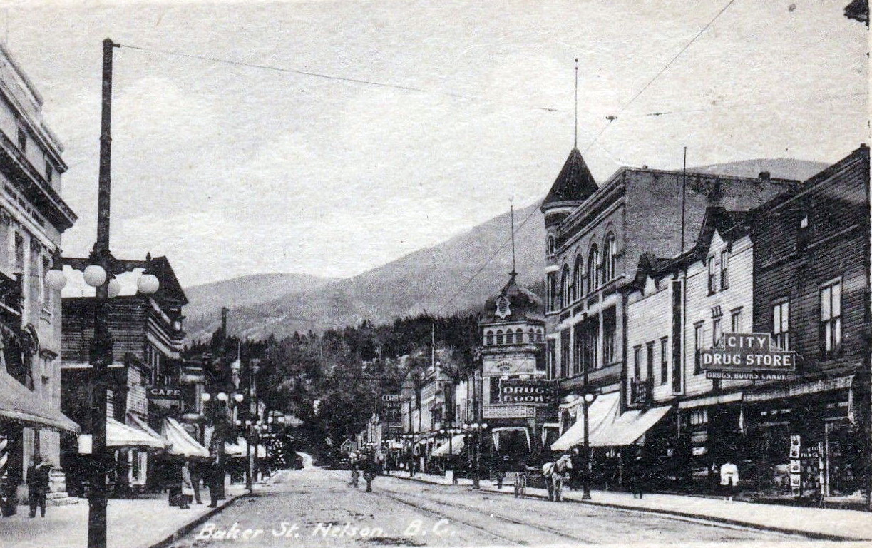 Historical photos photographs of Nelson British Columbia