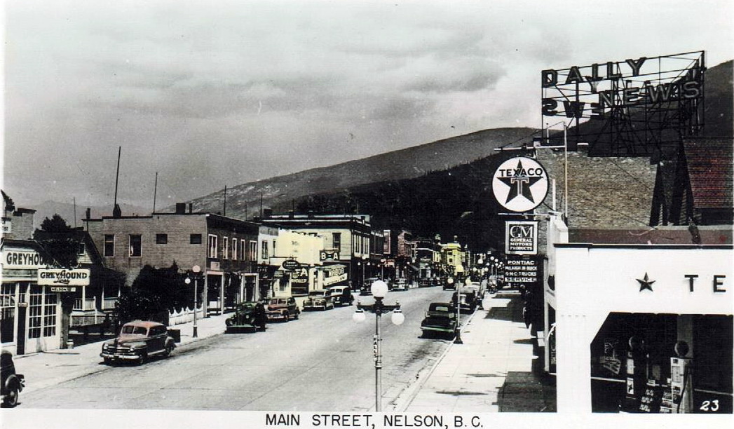 Historical photos photographs of Nelson British Columbia