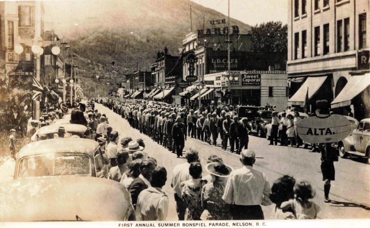 Historical photos photographs of Nelson British Columbia