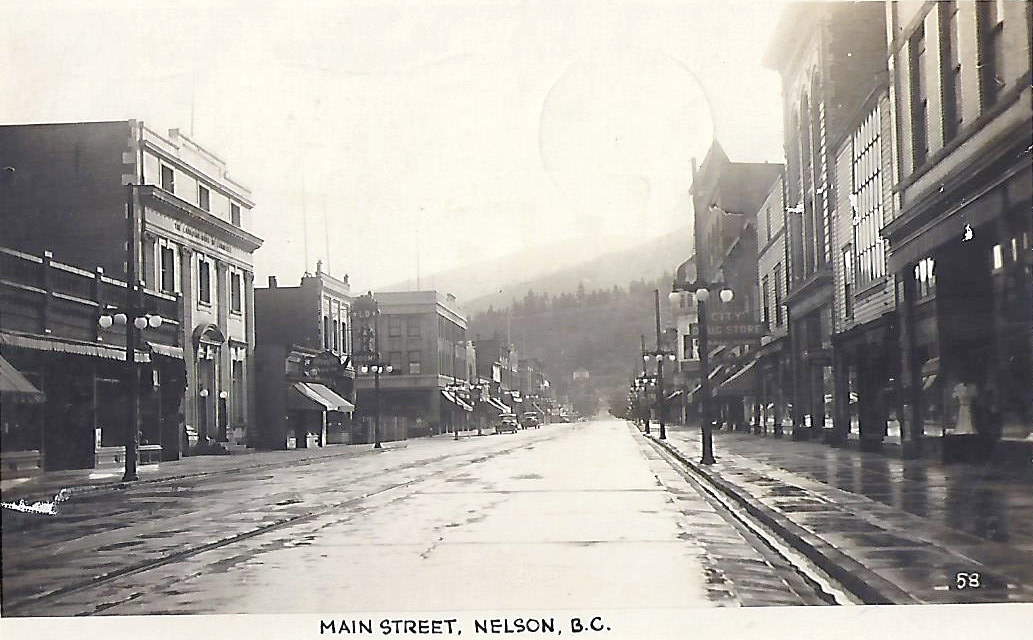 Historical photos photographs of Nelson British Columbia