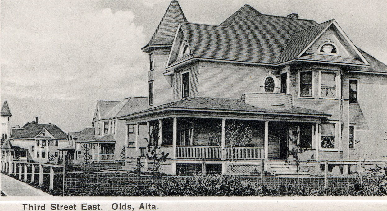 Historical photos photographs of Olds Alberta
