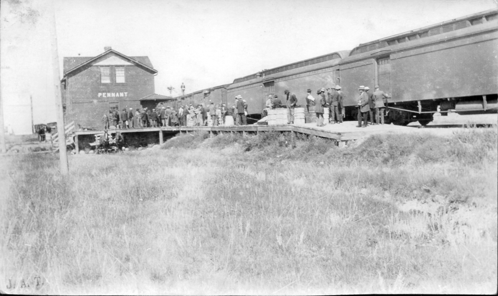 Historical photos photographs of Pennant Saskatchewan
