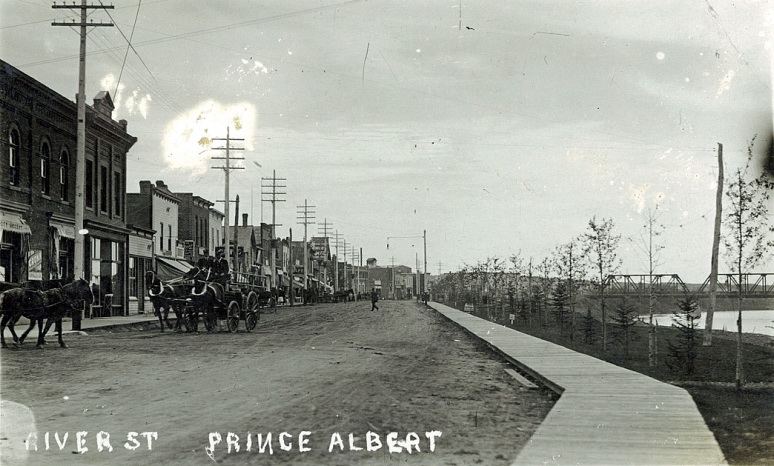 Historical photos photographs of Prince Albert Saskatchewan