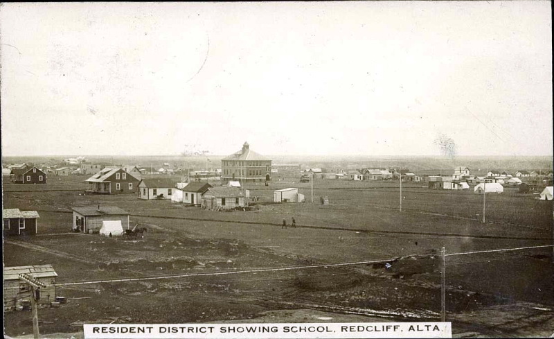 Historical photos photographs of Redcliff Alberta