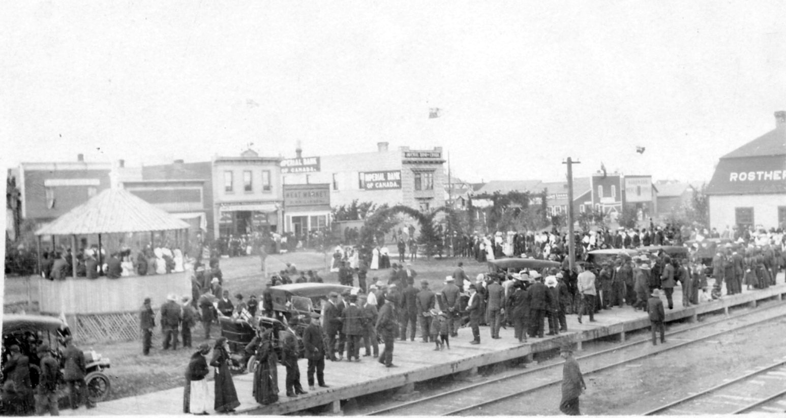 Historical photos photographs of Rosthern Saskatchewan