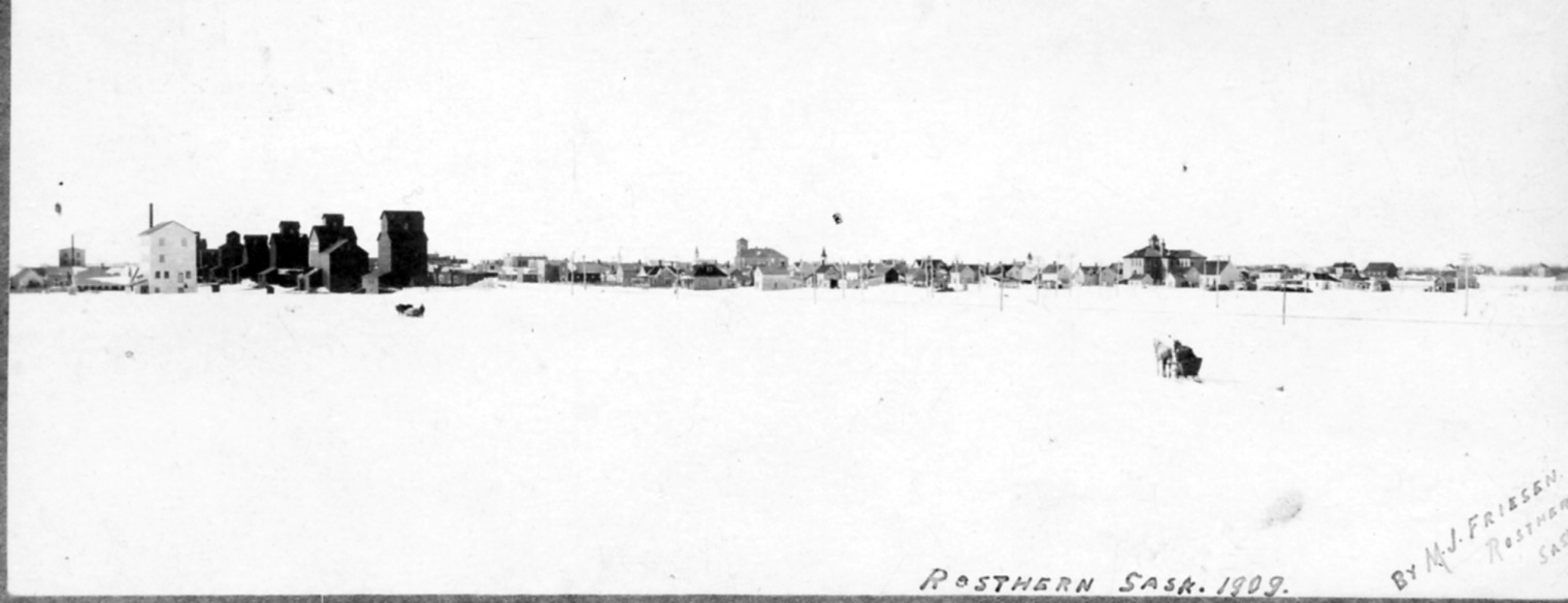 Historical photos photographs of Rosthern Saskatchewan