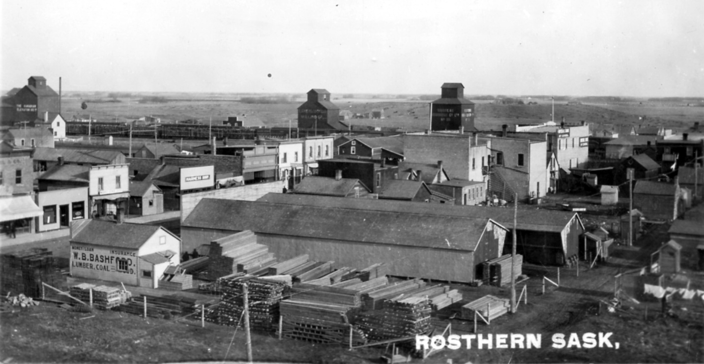 Historical photos photographs of Rosthern Saskatchewan