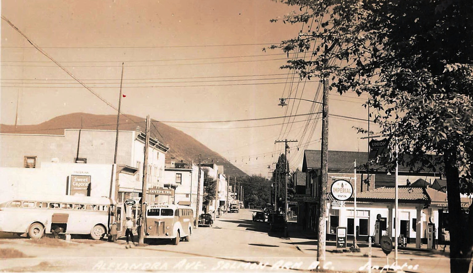 Historical photos photographs of Salmon Arm British Columbia