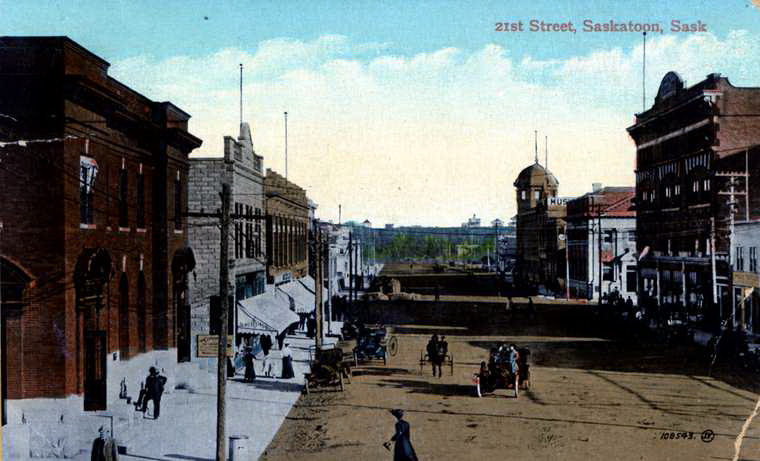 Historical photos photographs of Saskatoon Saskatchewan