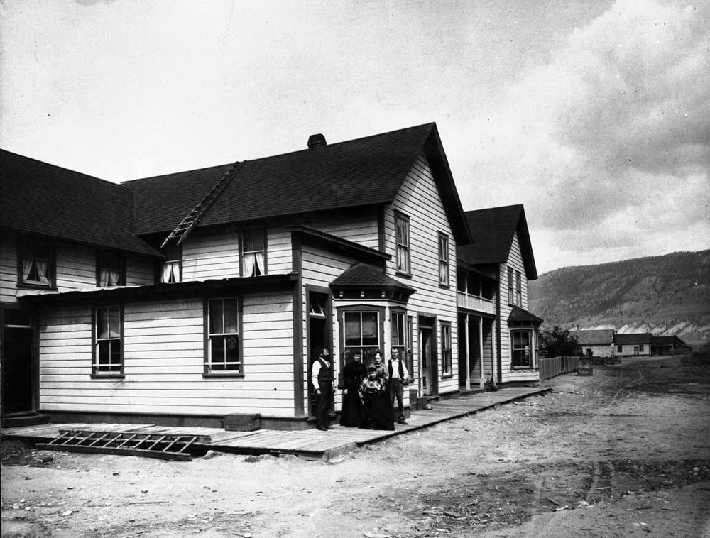 Historical photos photographs of Spences Bridge British Columbia
