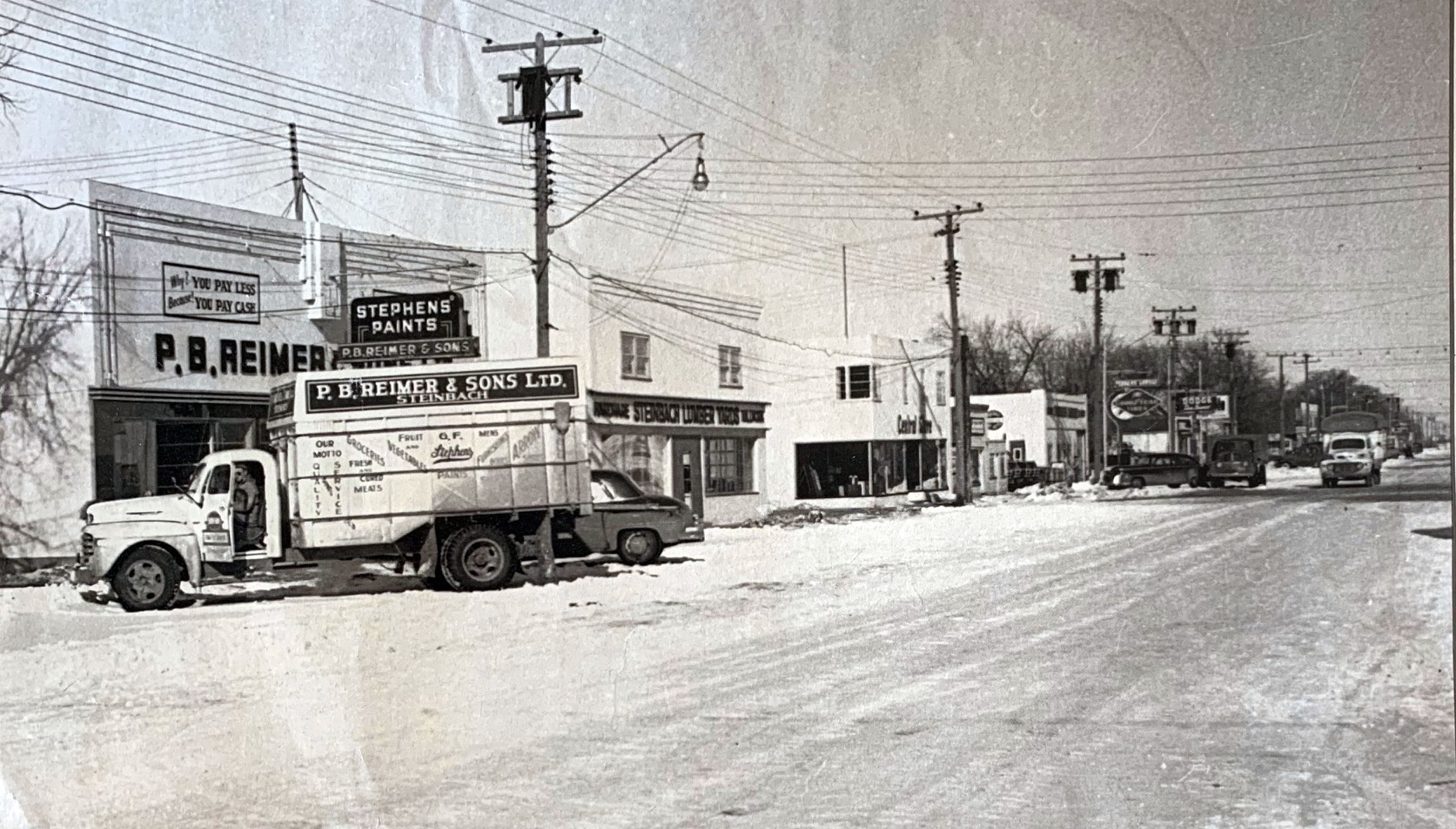 Historical photos photographs of Steinbach Manitoba