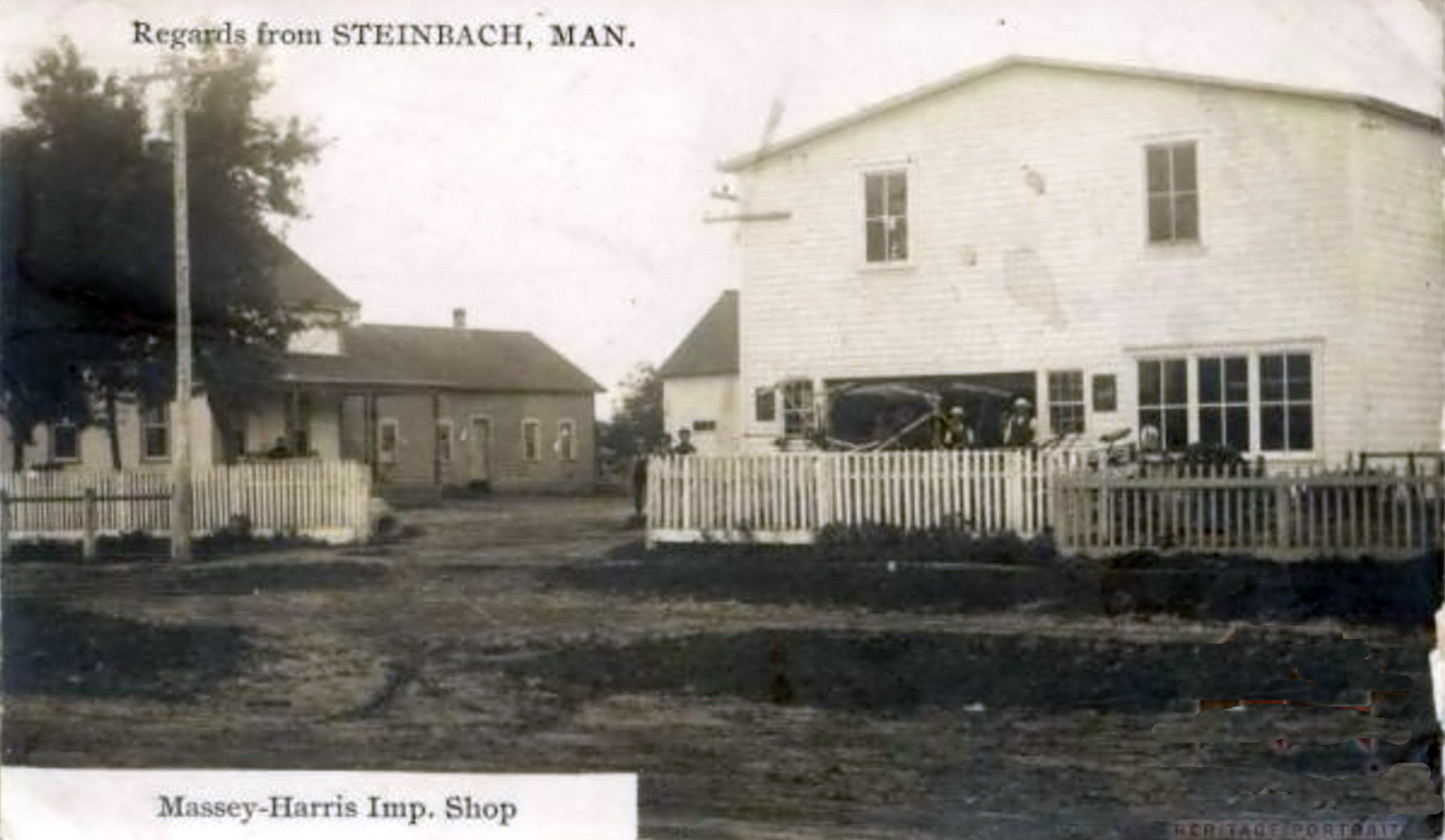 Historical photos photographs of Steinbach Manitoba
