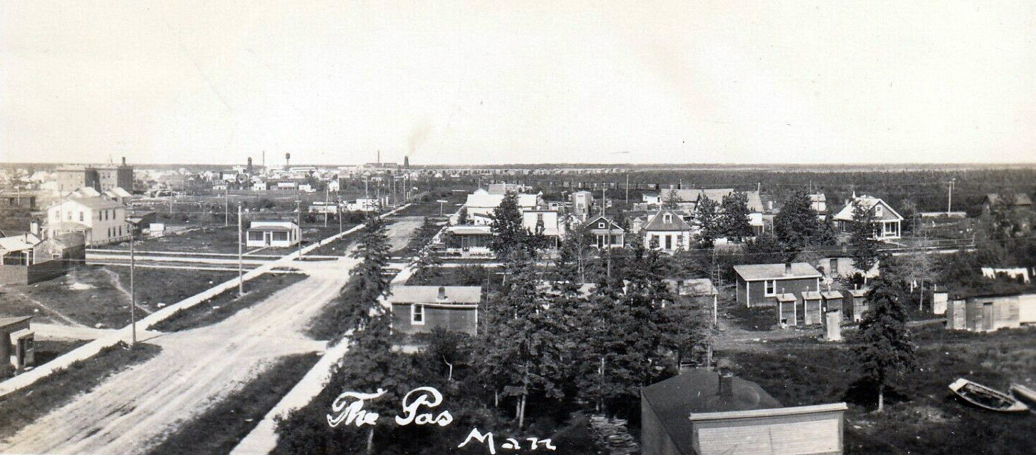 Historical photos photographs of The Pas Manitoba
